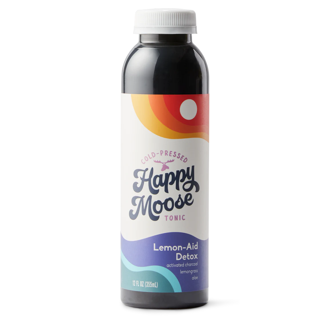 Happy Moose Juice, Cold-Pressed Juice, Lemon-Aid Detox, 12 fl oz ...