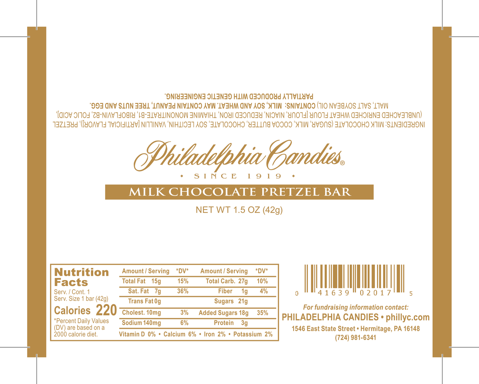 Chocolate Bars — Philadelphia Candies