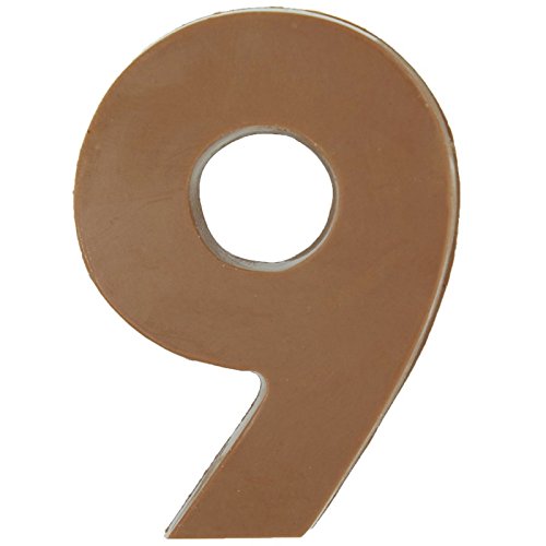 Philadelphia Candies Solid Milk Chocolate Number 9, 1.75 oz