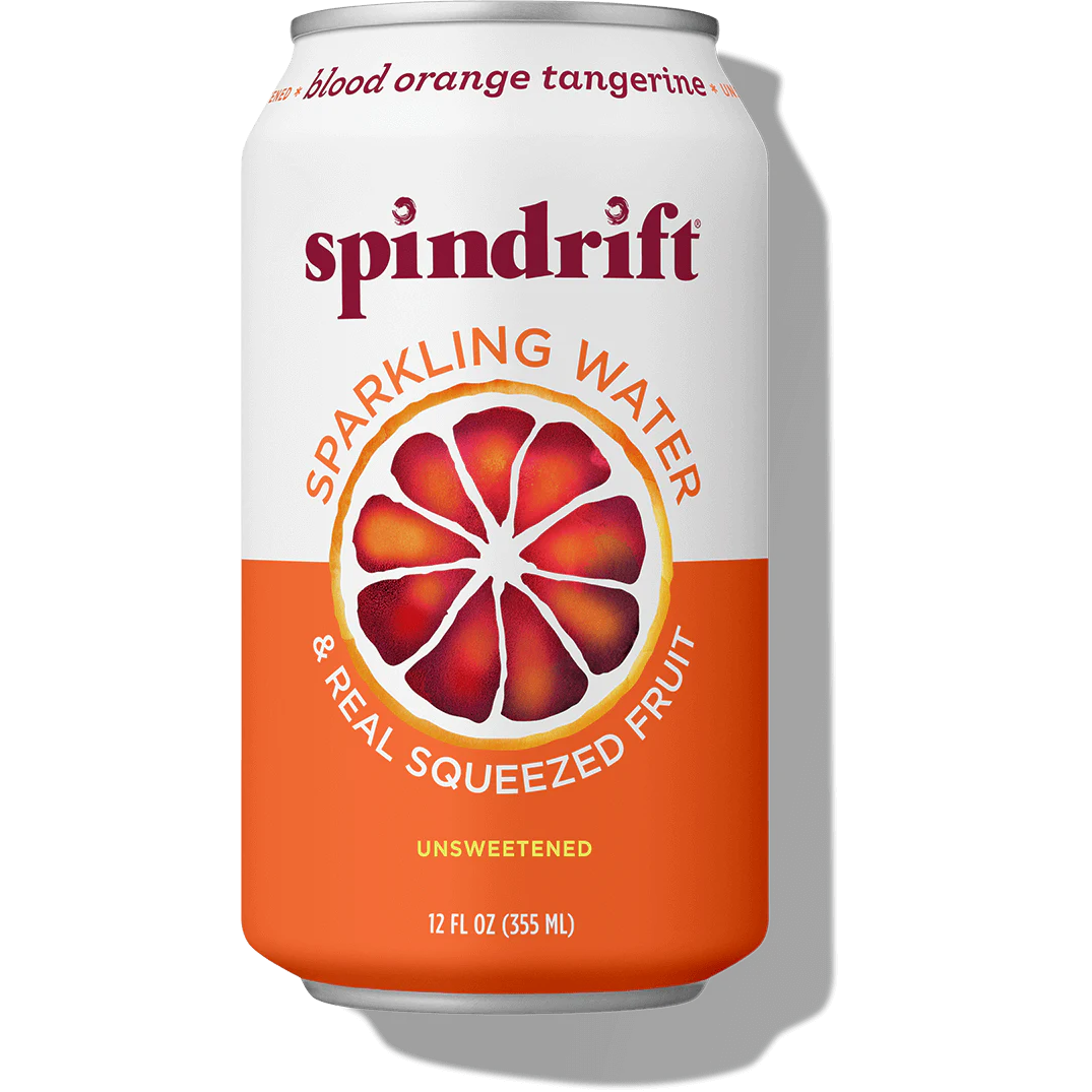 Spindrift Blood Orange Tangerine Sparkling Water, 12 fl oz ...