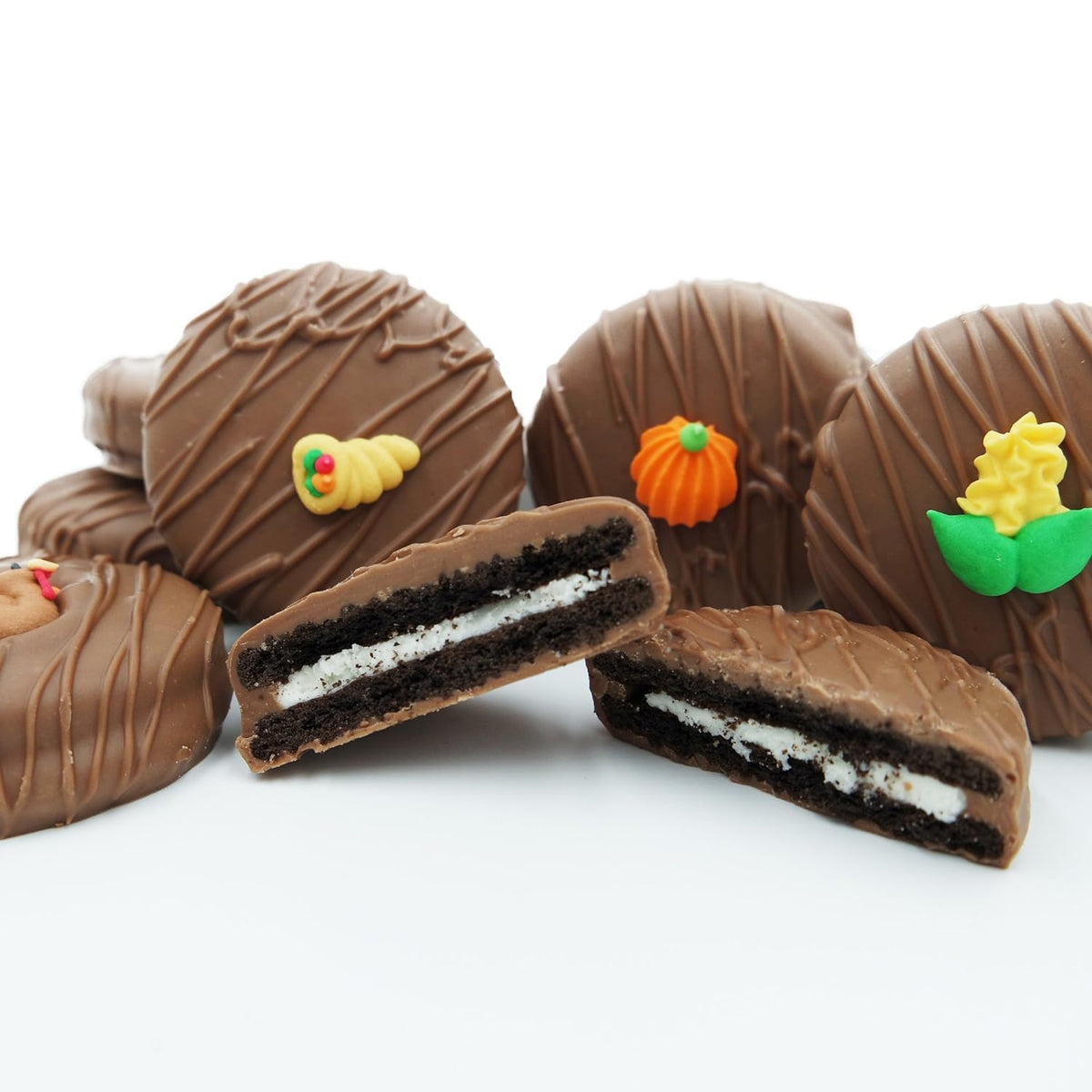 Philadelphia Candies, Thanksgiving, Creme Filled Sandwich Cookies, Mil