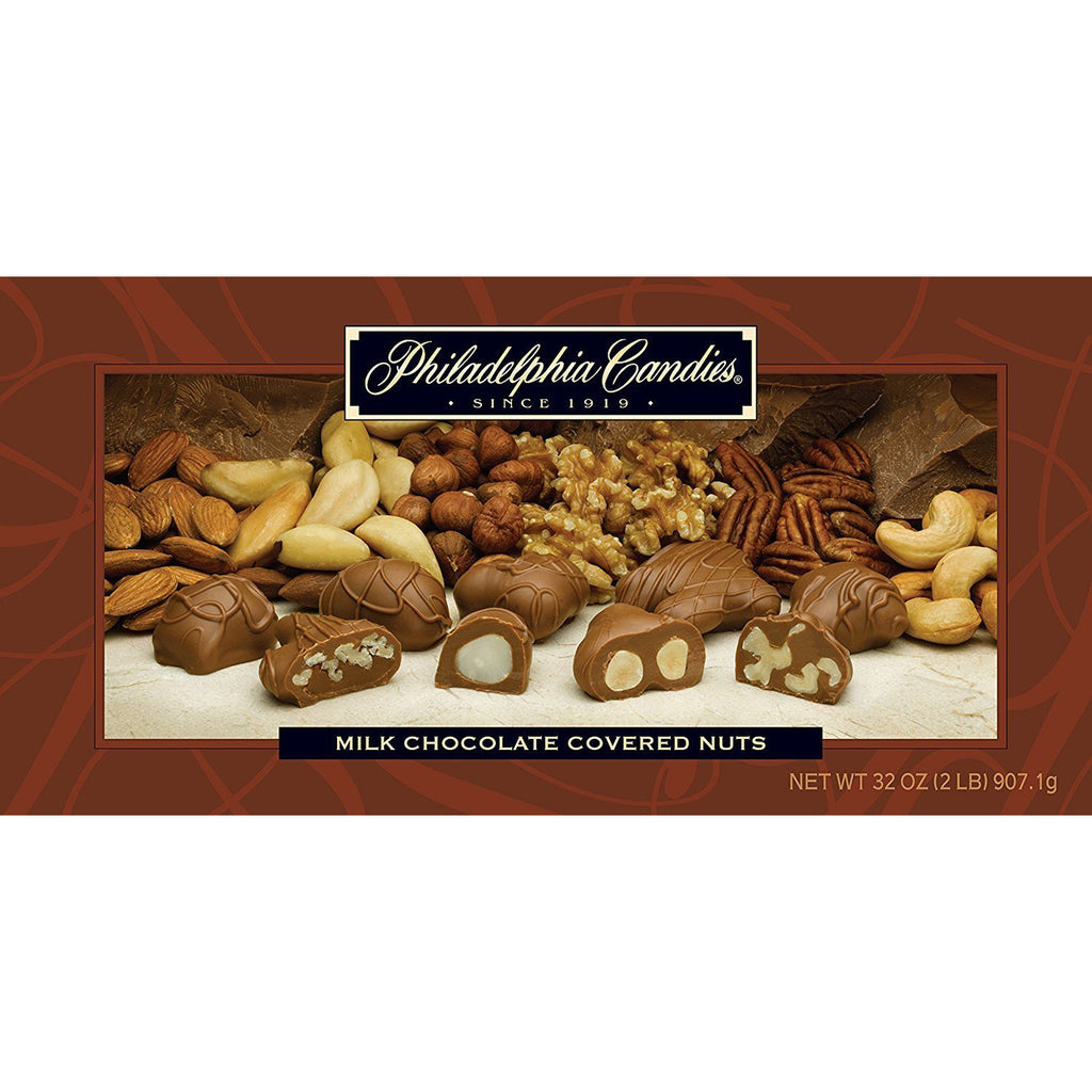 Assorted Nut - Milk - 2 LB, Case of 6 (86031) — Philadelphia Candies